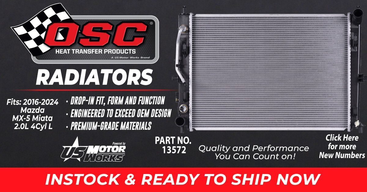 OSC – New Product release – Radiators September 29, 2025 - US Motorworks