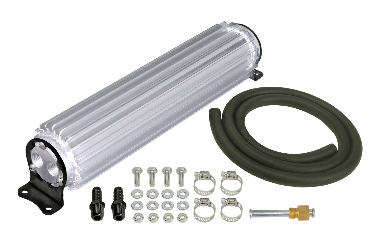 2 Pass 14” Heat Sink Transmission Cooler Kit - US Motorworks