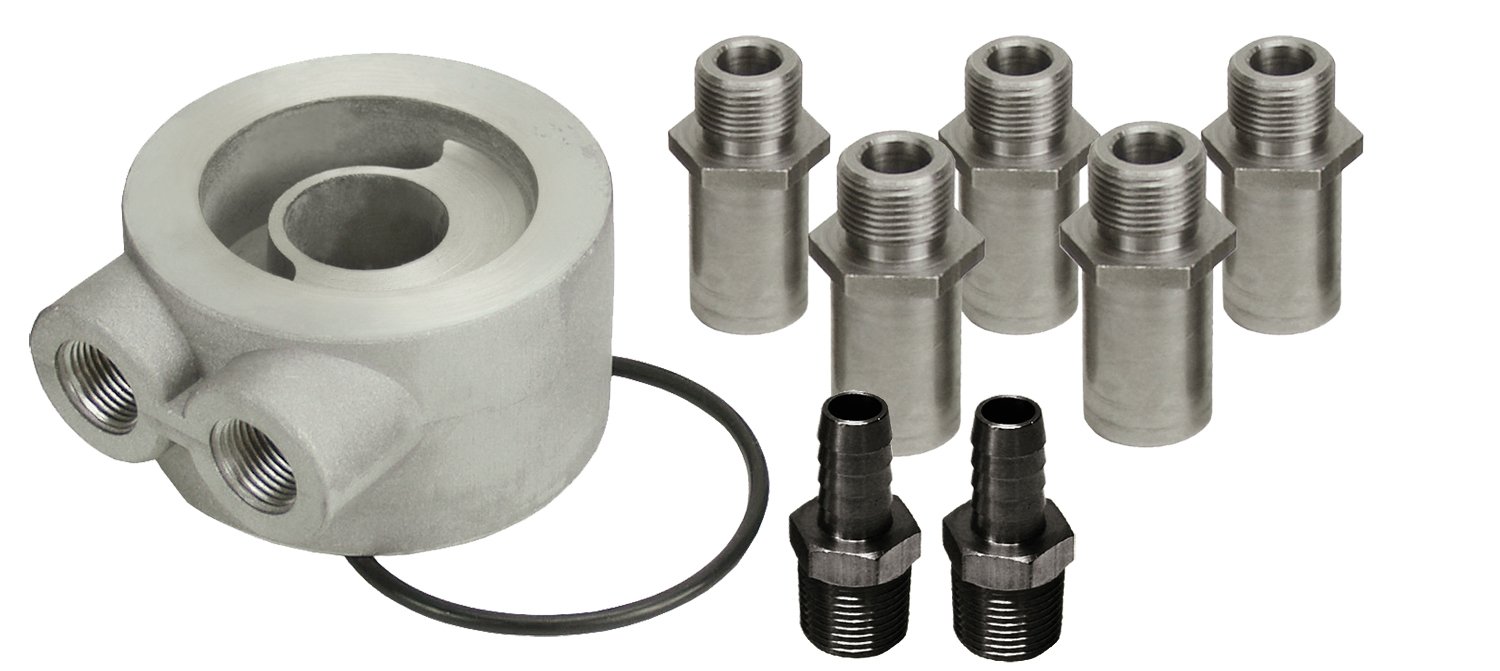 Non-Thermostatic Universal Sandwich Adapter Kit with 1/2″ NPT Ports ...