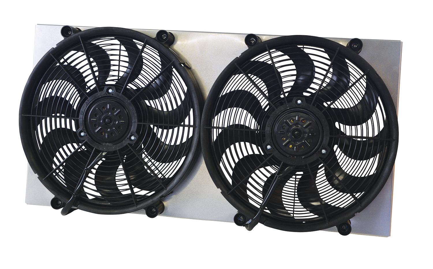Powerpack – High Output Dual 17” Electric RAD Fan/Aluminum Shroud Kit ...
