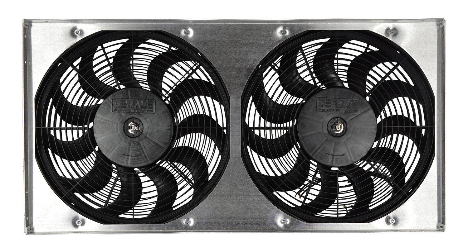 Powerpack – High Output Dual 17” Electric RAD Fan/Aluminum Shroud Kit ...
