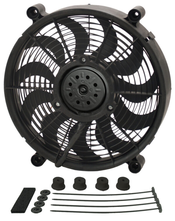 14” H.O. Single RAD Pusher/Puller Fan with Standard Mount Kit - US ...