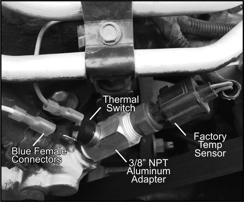 In-Line Fan Thermal Switch, 3/8 - US Motorworks