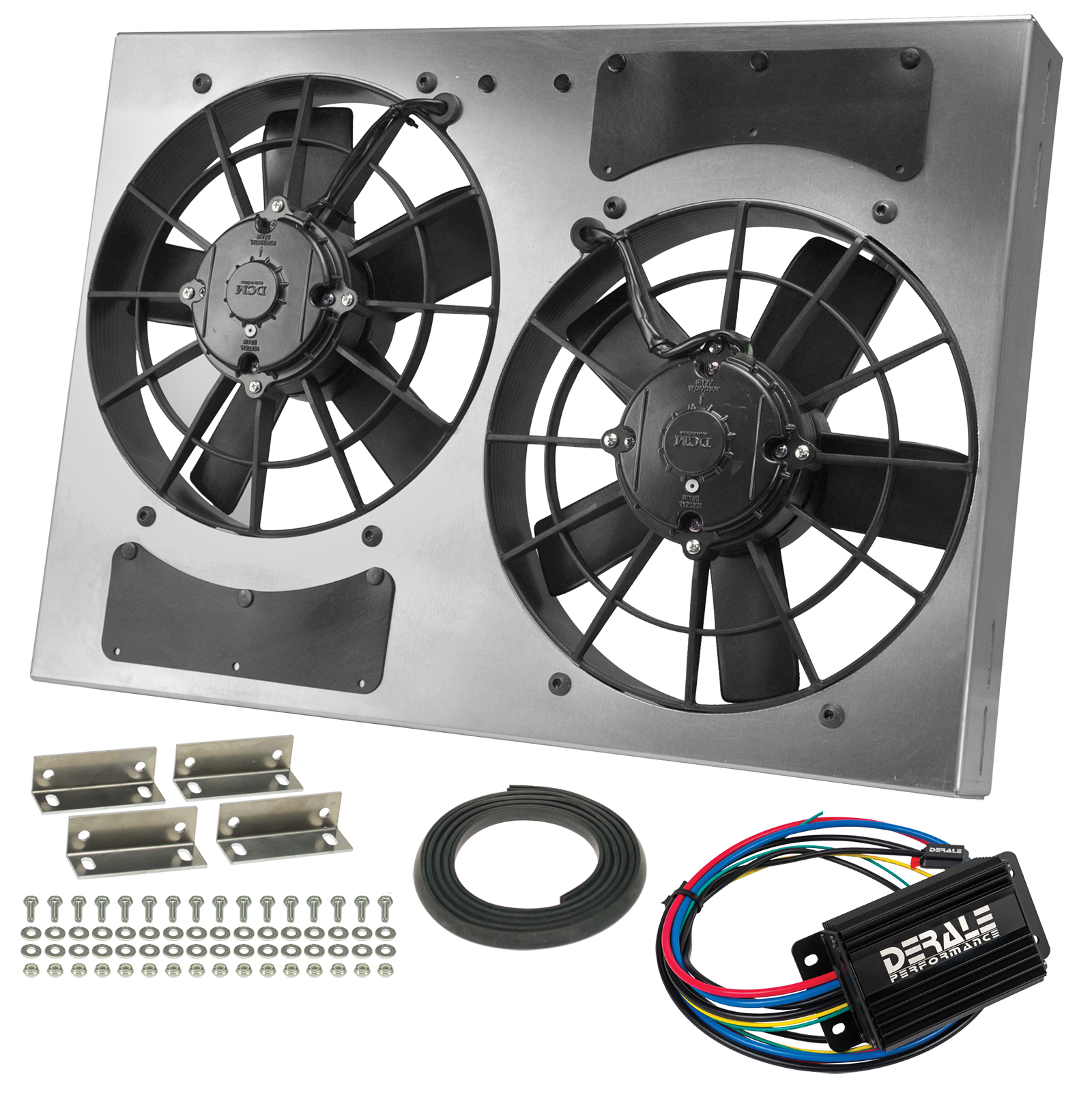 Powerpack – High Output Dual 11” Electric RAD Fan/Aluminum Shroud with ...